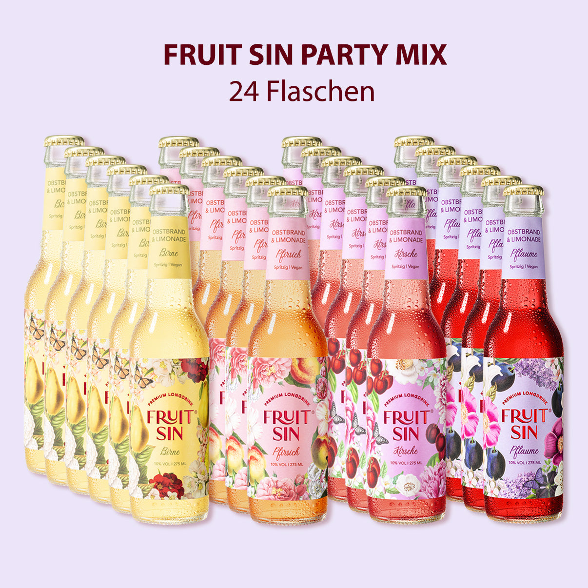 Feier das Leben mit dem FRUIT SIN PARTY MIX